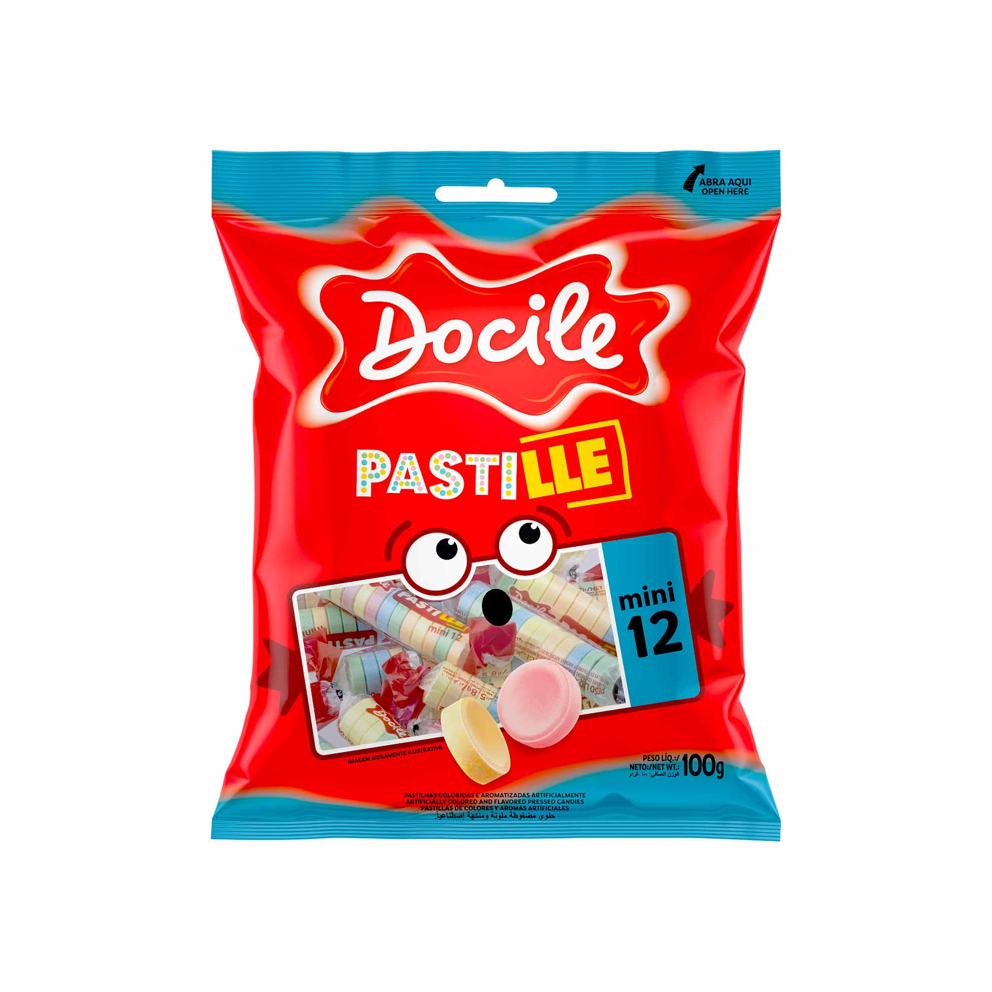 Mini Pastilha Pastille Docile 100g - Zaffari & Bourbon