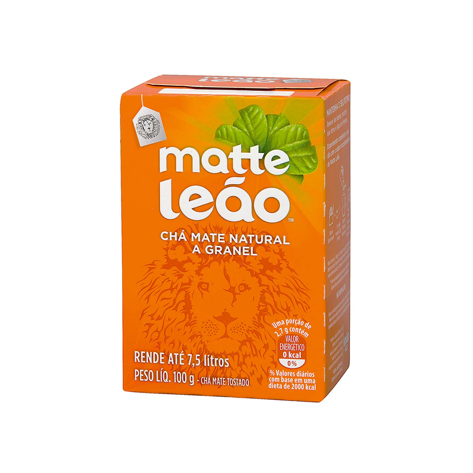 Chá Matte Natural Leão 100g - Zaffari