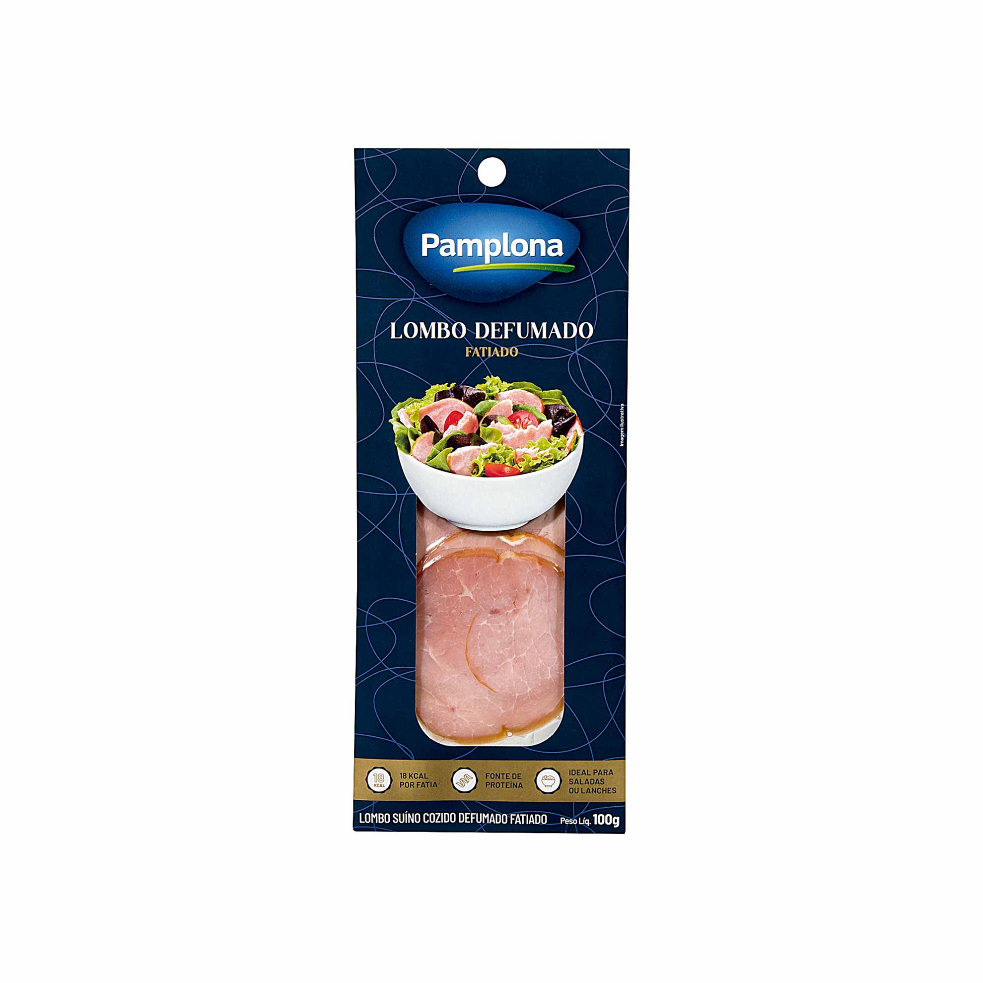 Lombo Suíno Defumado Fatiado Pamplona - Zaffari