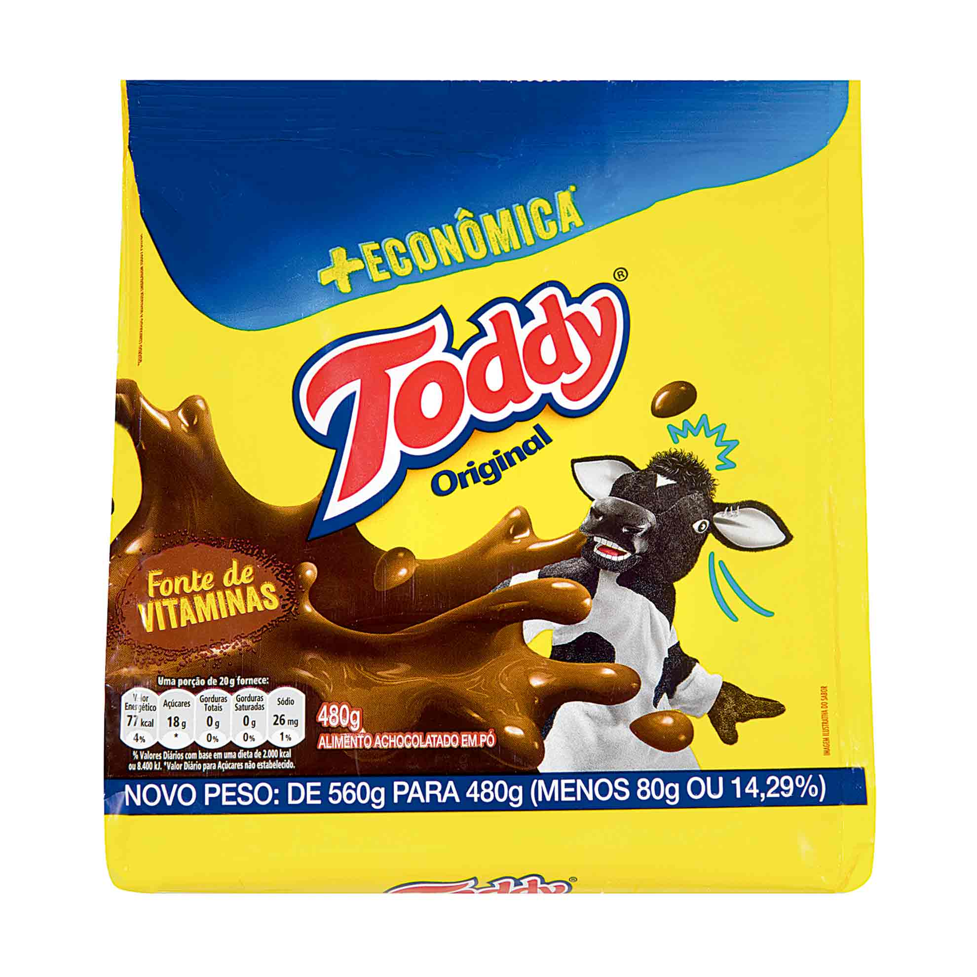 Achocolatado Toddy em Pó Sachê Original - Zaffari