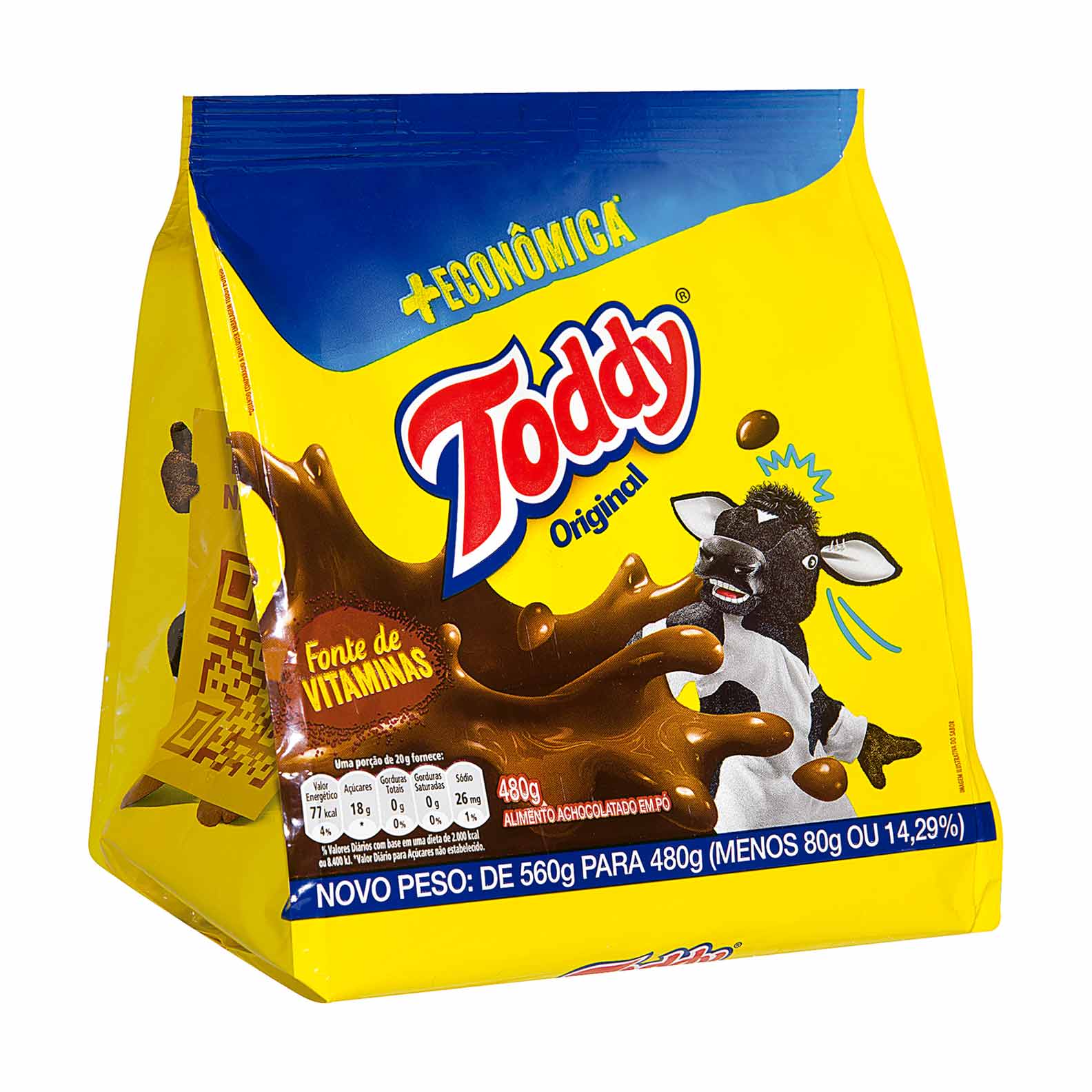 Achocolatado Toddy em Pó Sachê Original - Zaffari