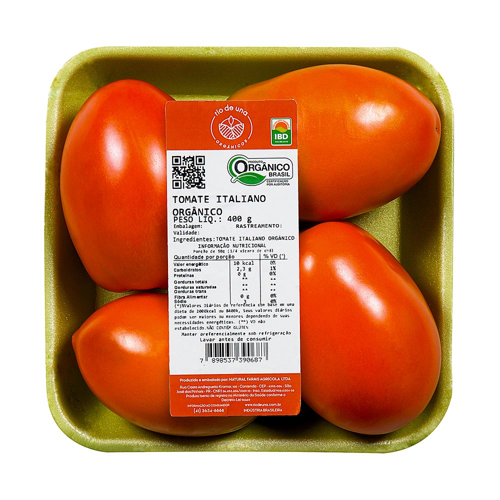 Tomate Italiano Orgânico - Zaffari