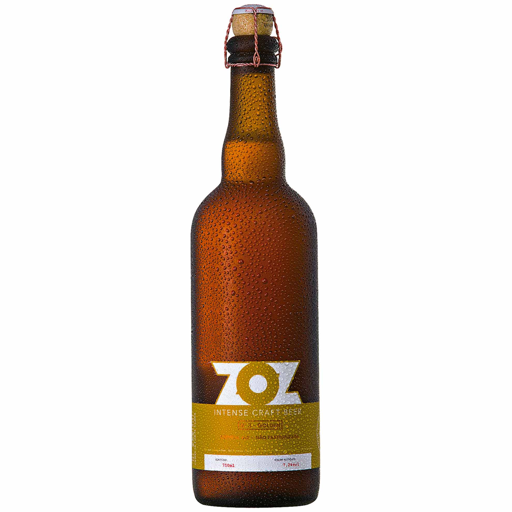 Cerveja Golden Ale Intense Craft Beer Zoz 750ml - Zaffari