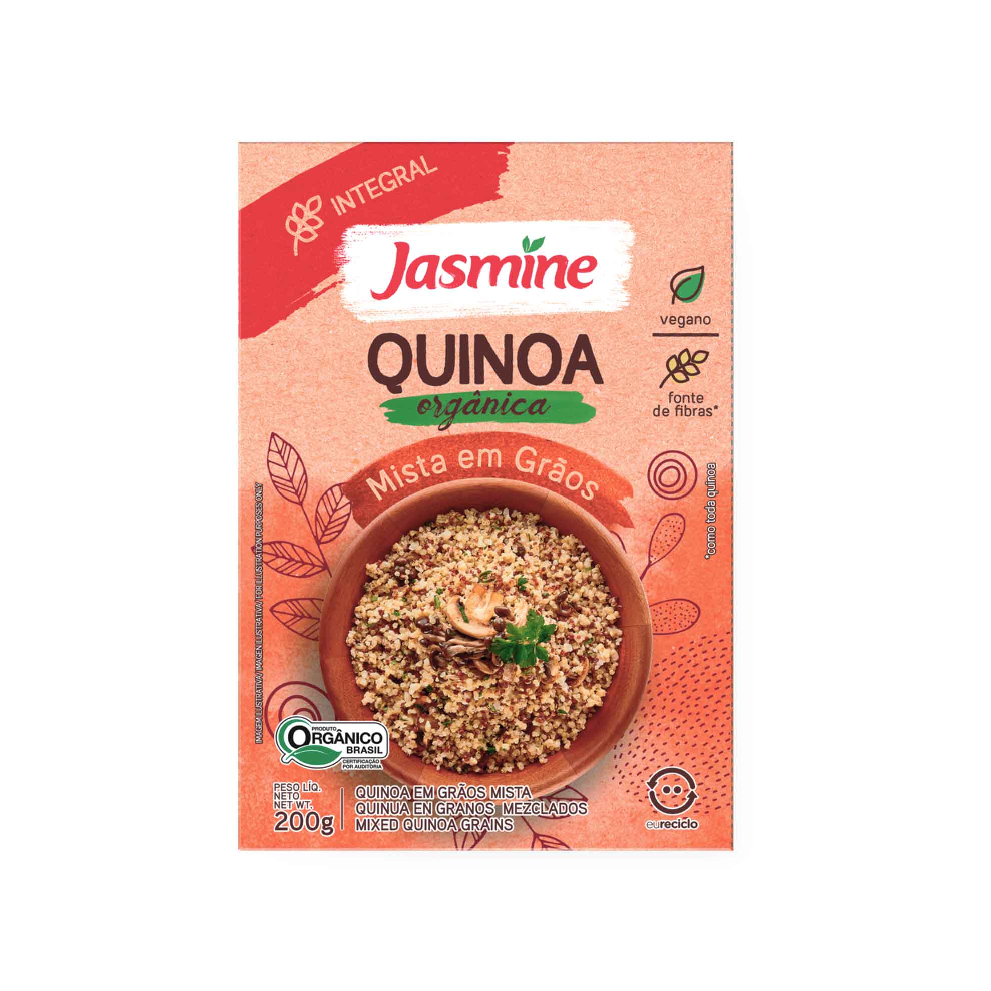 Quinoa em Grãos Real Mista Jasmine - Zaffari