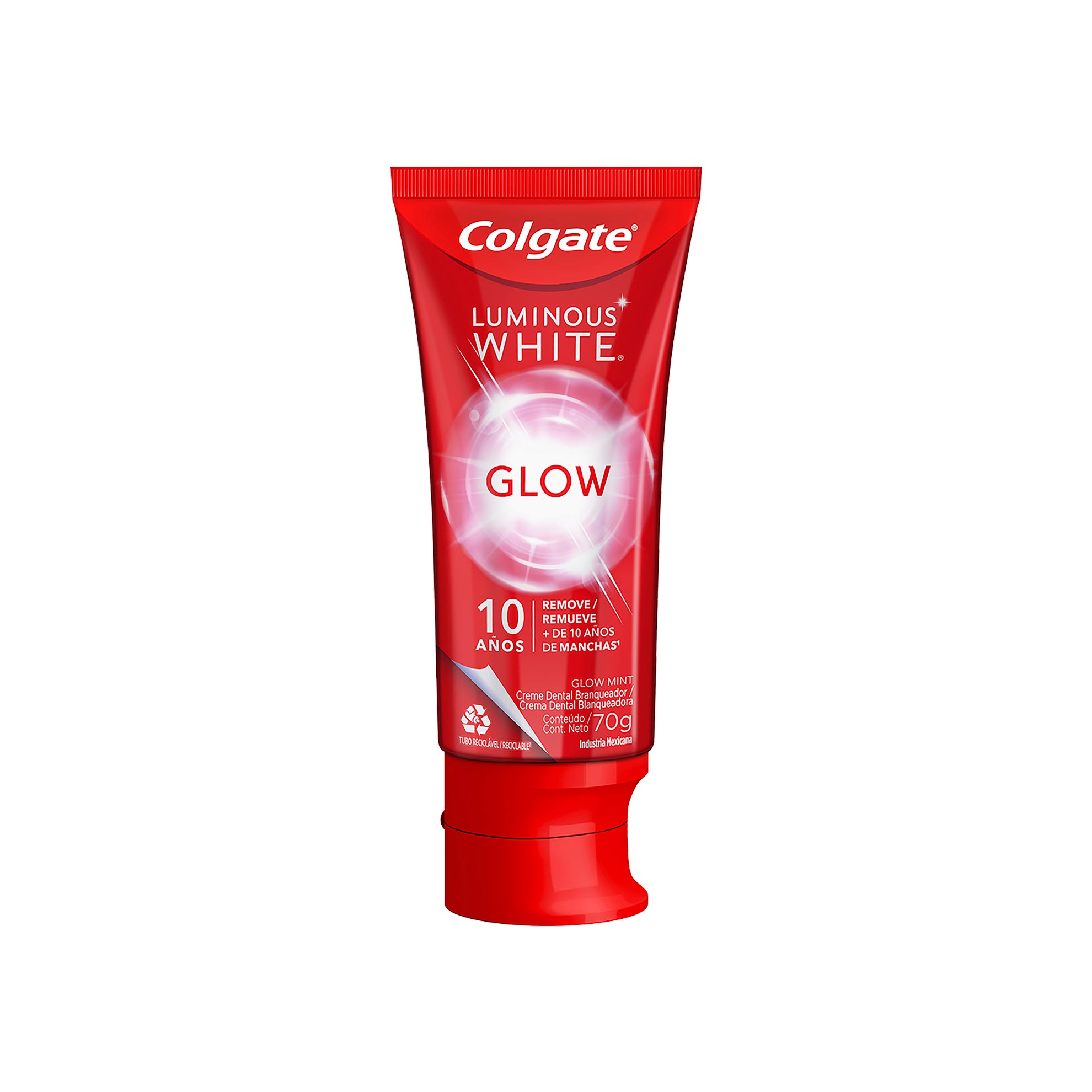 Creme Dental Colgate Luminous White Glow 70g - Zaffari
