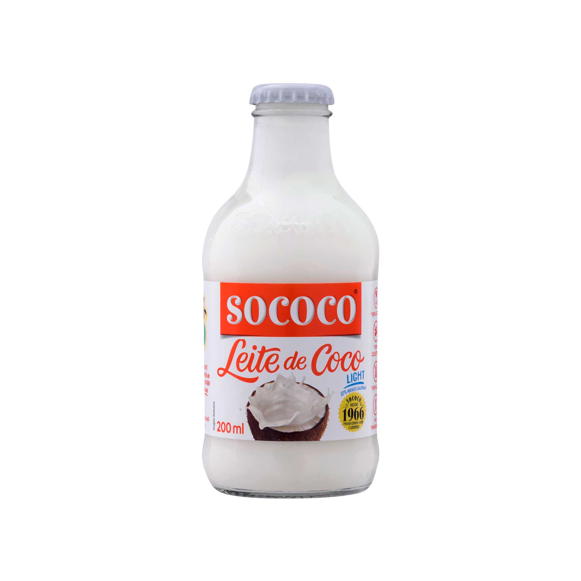 Leite de Coco Light Sococo 200ml - Zaffari