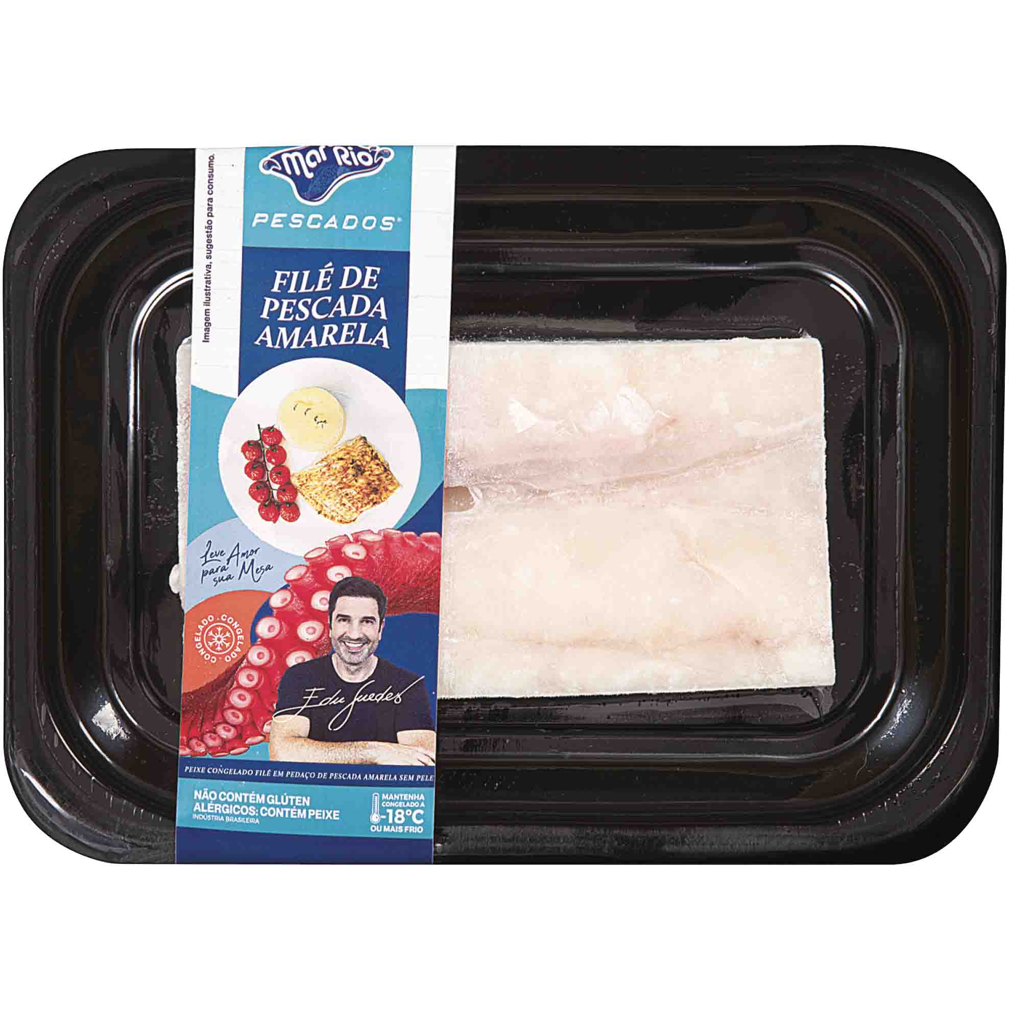 Filé de Pescada Amarela Congelado Mar & Rio 300g - Zaffari