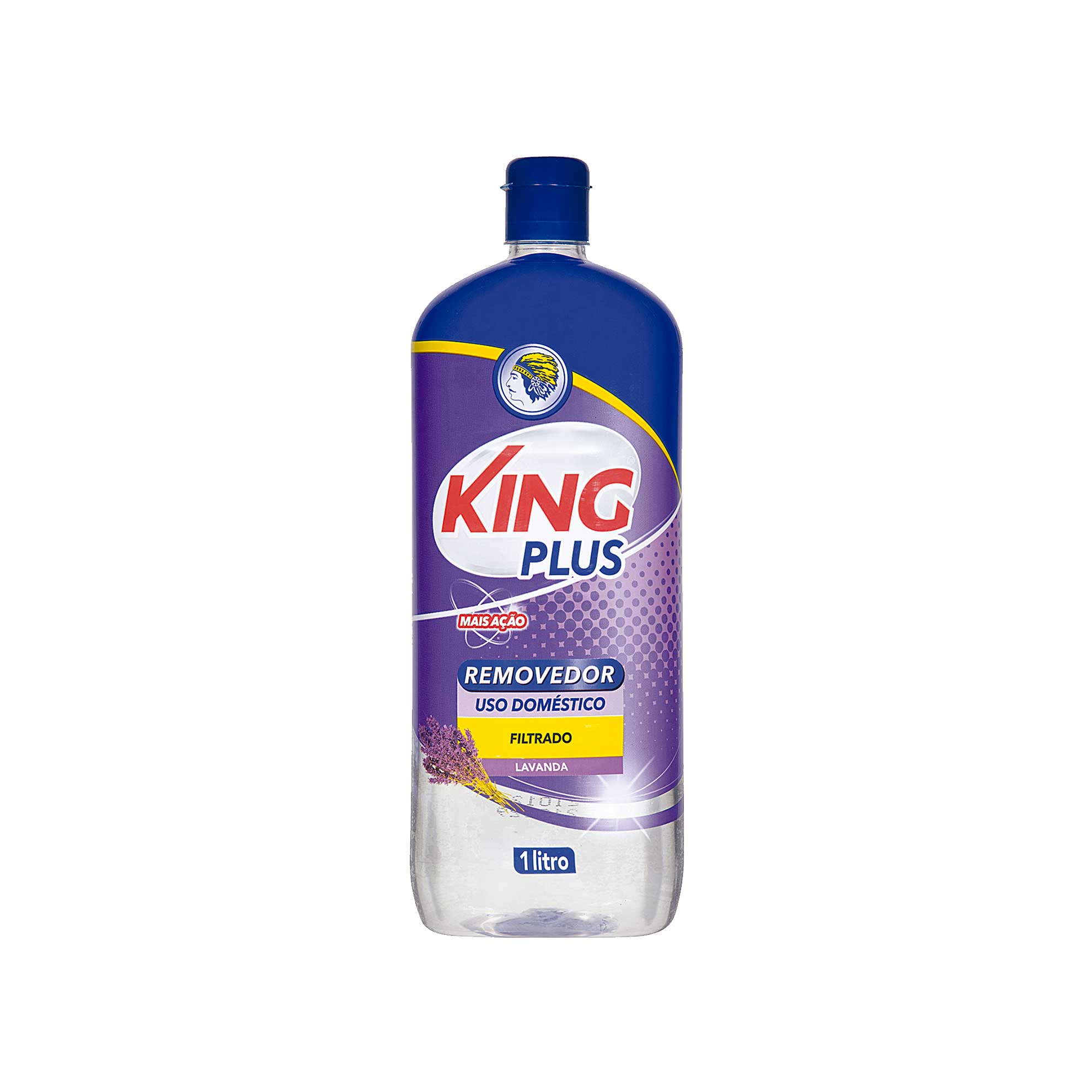 Removedor King Plus Uso Doméstico Lavanda 1 Litro - Zaffari