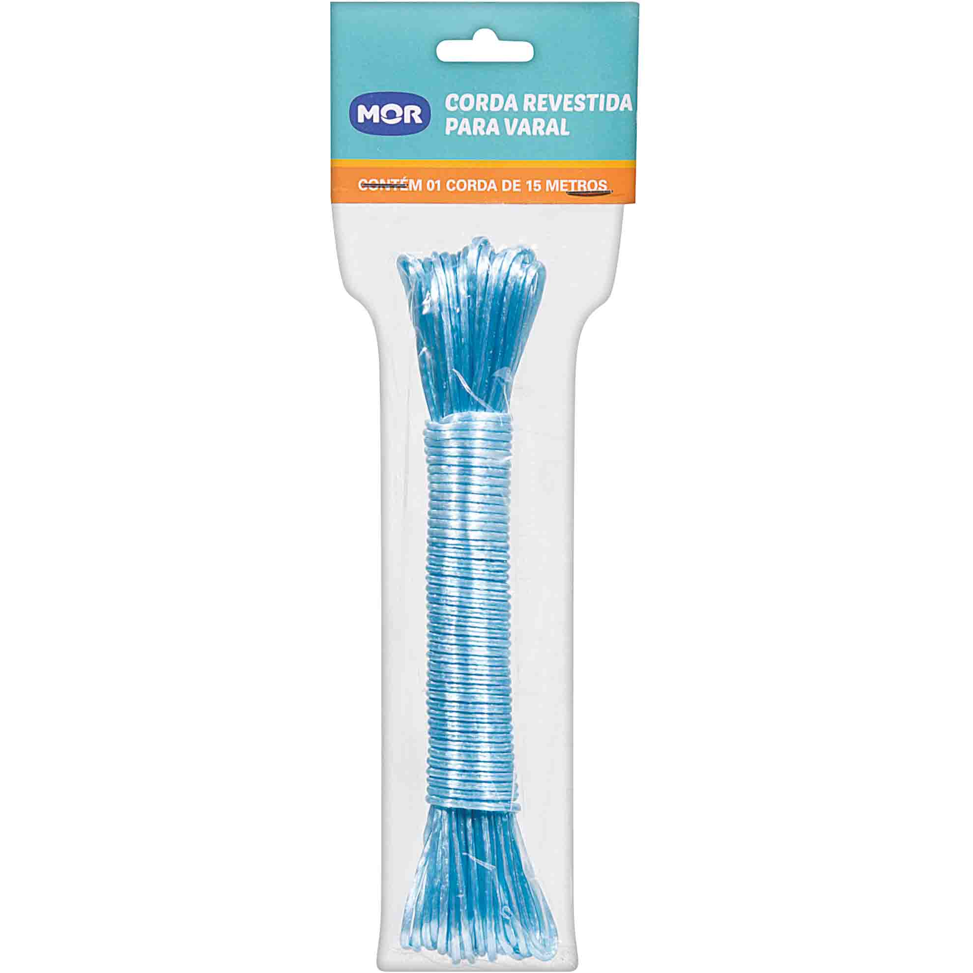 Corda para Varal Revestida Mor 15 metros - Zaffari