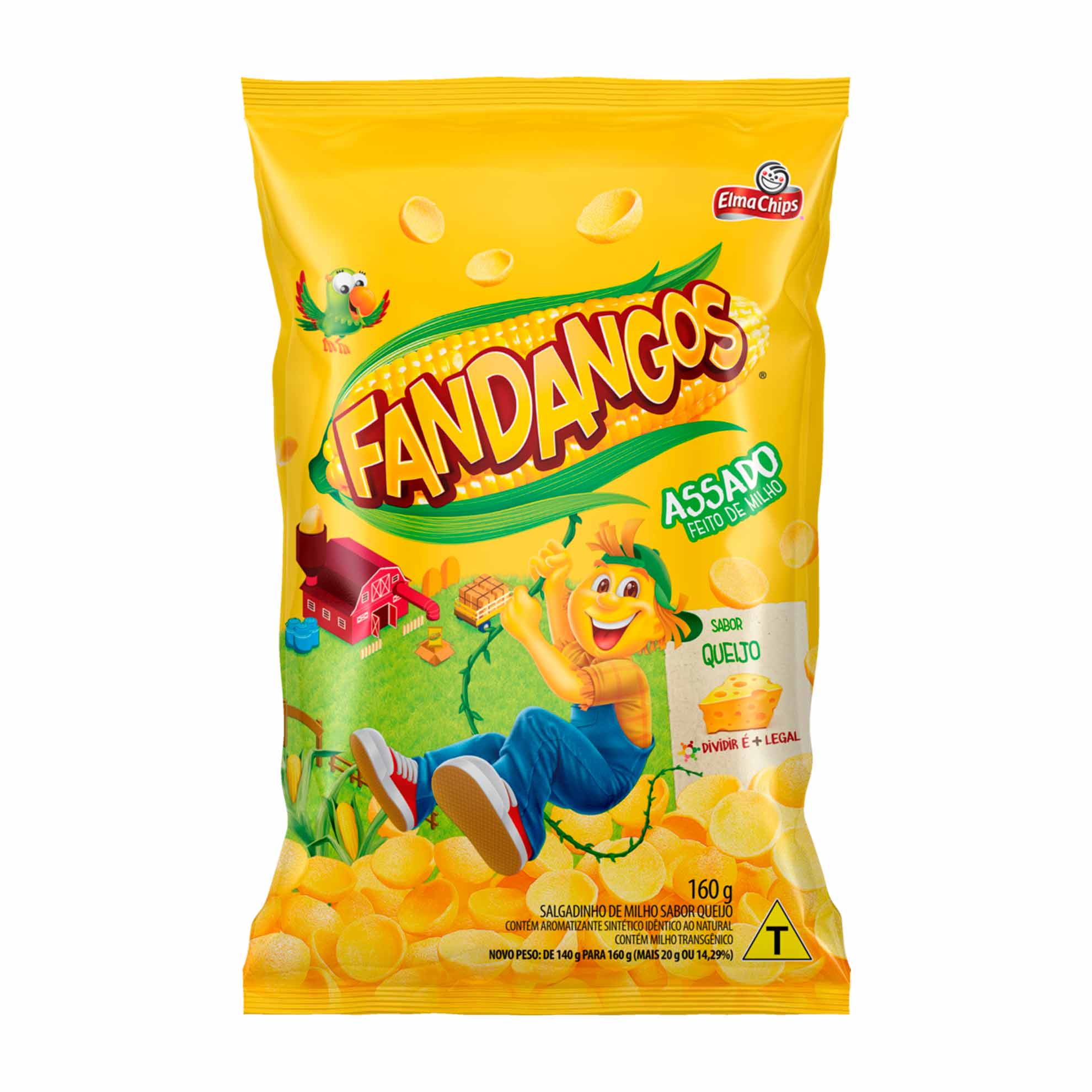 Salgadinho sabor Queijo Elma Chips Fandangos 160g - Zaffari