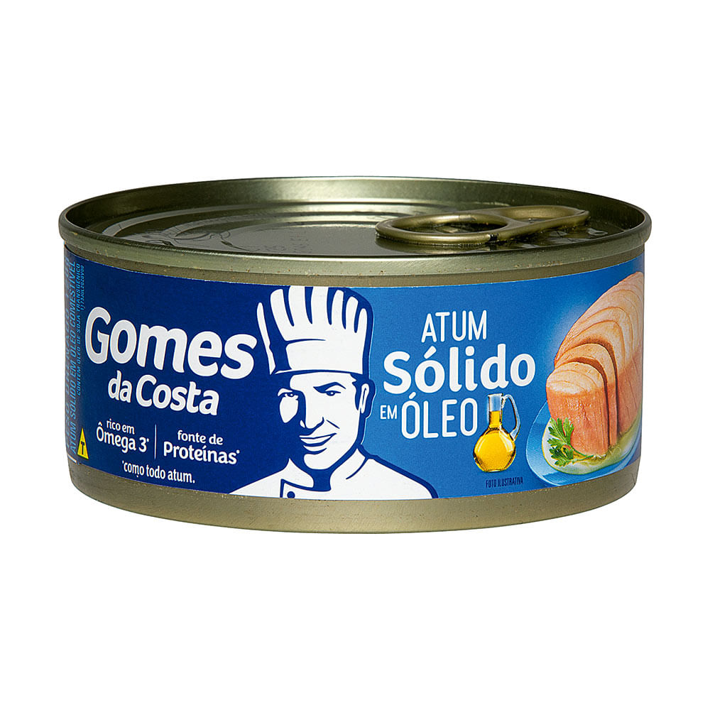 Atum Sólido em Óleo Gomes da Costa 170g - Zaffari