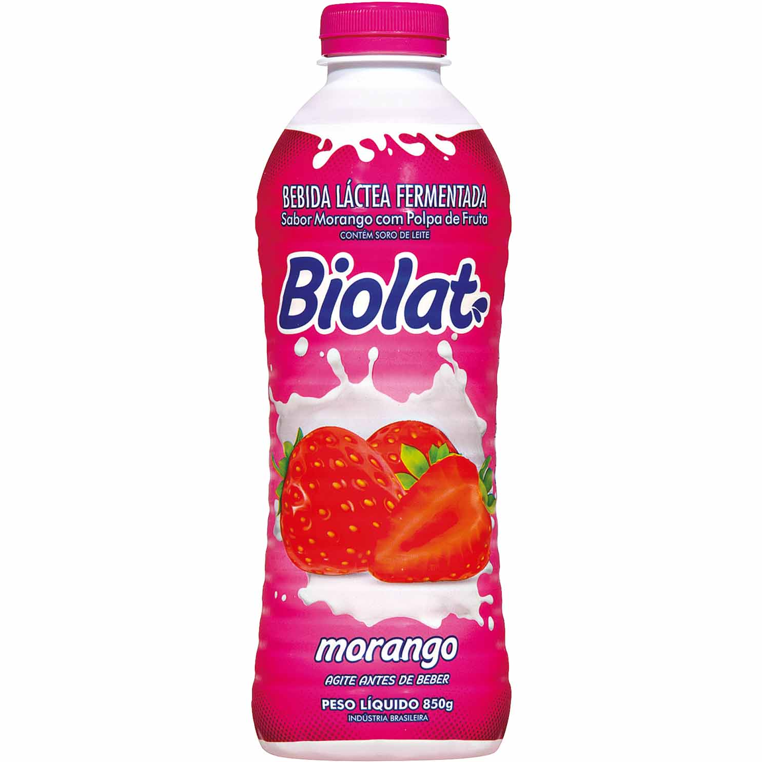 Bebida Láctea de Morango Biolat 850g - Zaffari