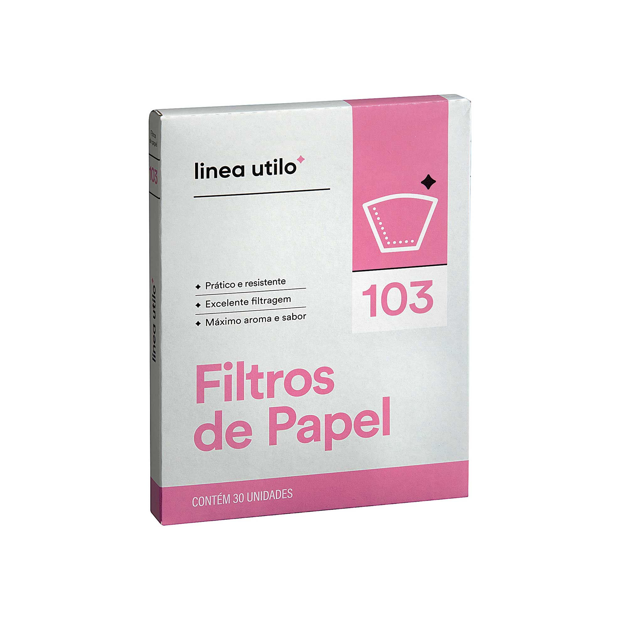 Filtro de Papel 103 Linea Utilo 30 Unidades - Zaffari