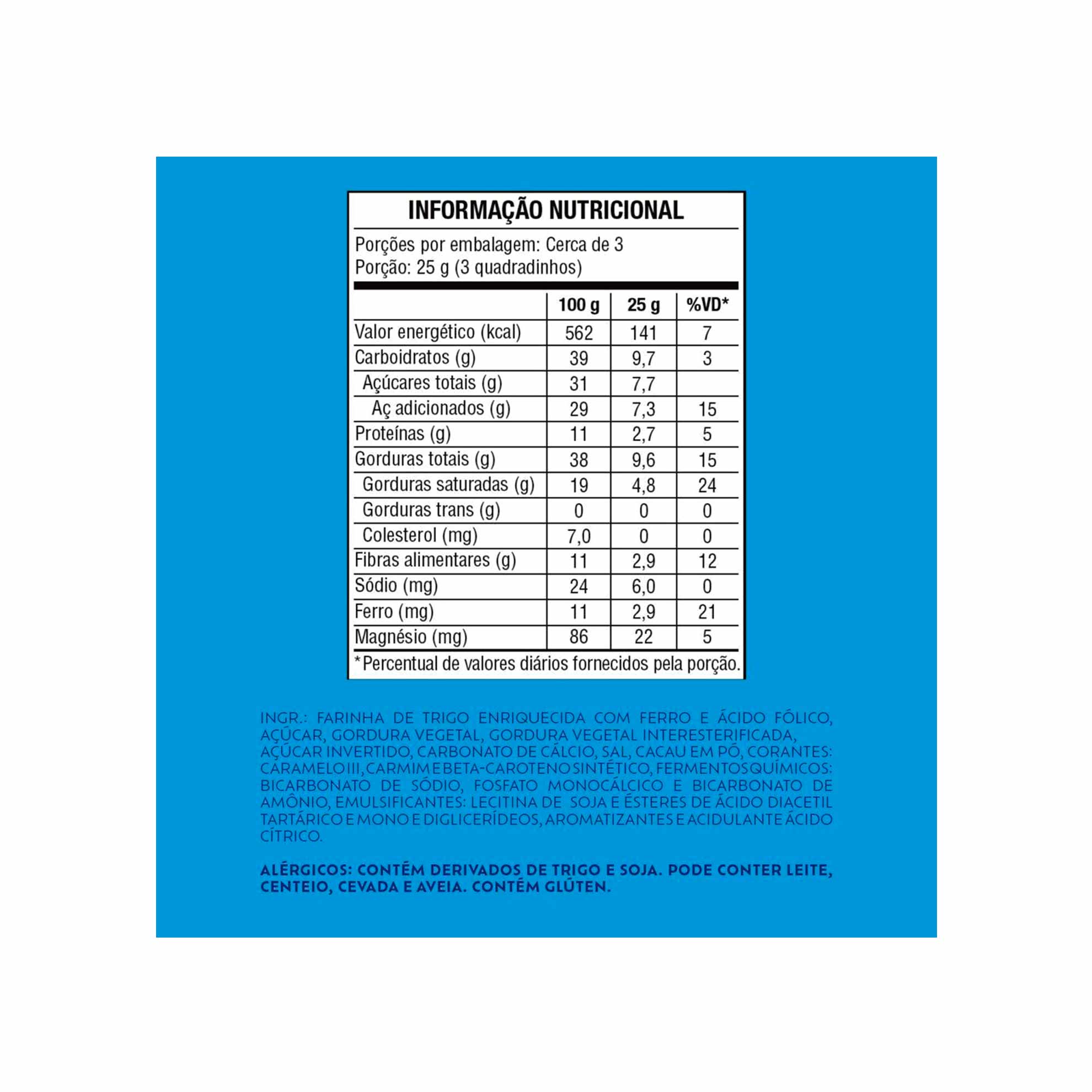 Biscoito Recheado sabor Chocolate Trakinas 126g - Zaffari