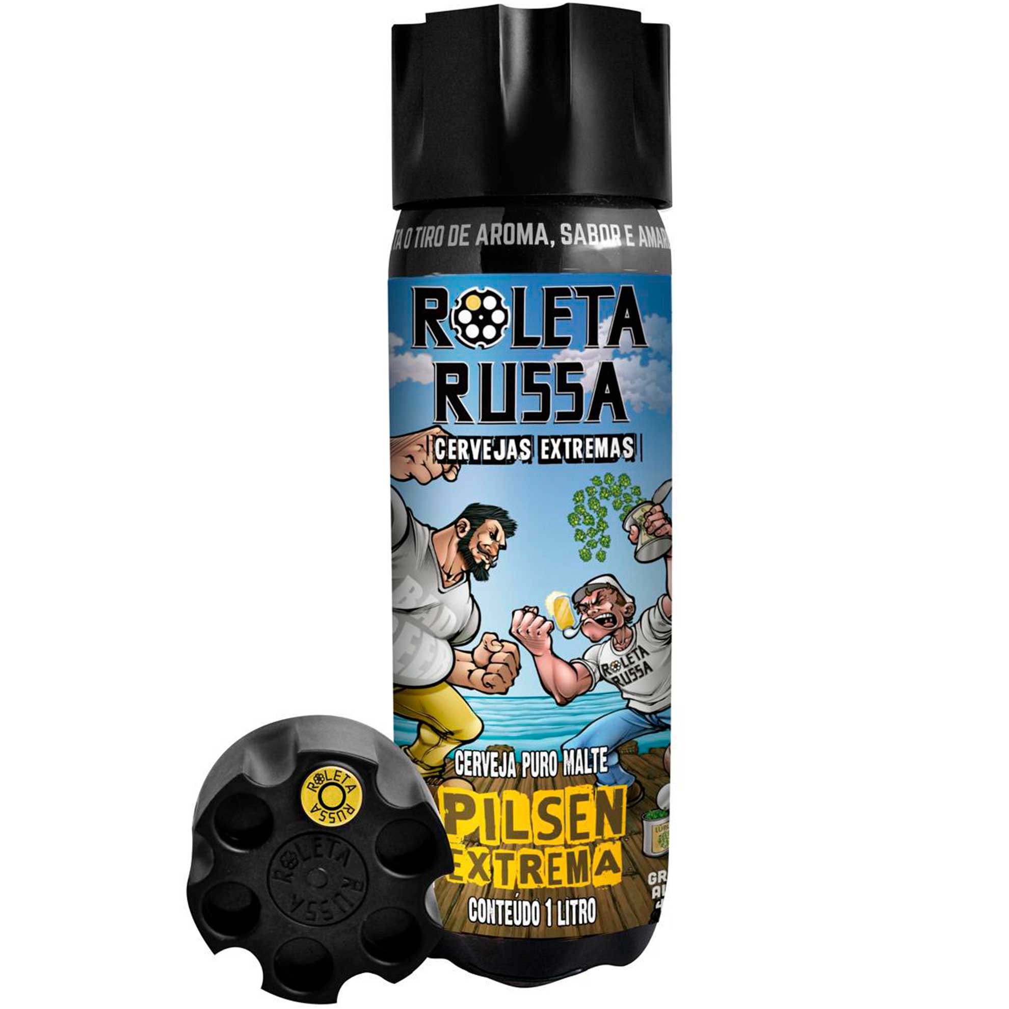 Chopp Puro Malte Pilsen Extrema Roleta Russa 1 Litro - Zaffari