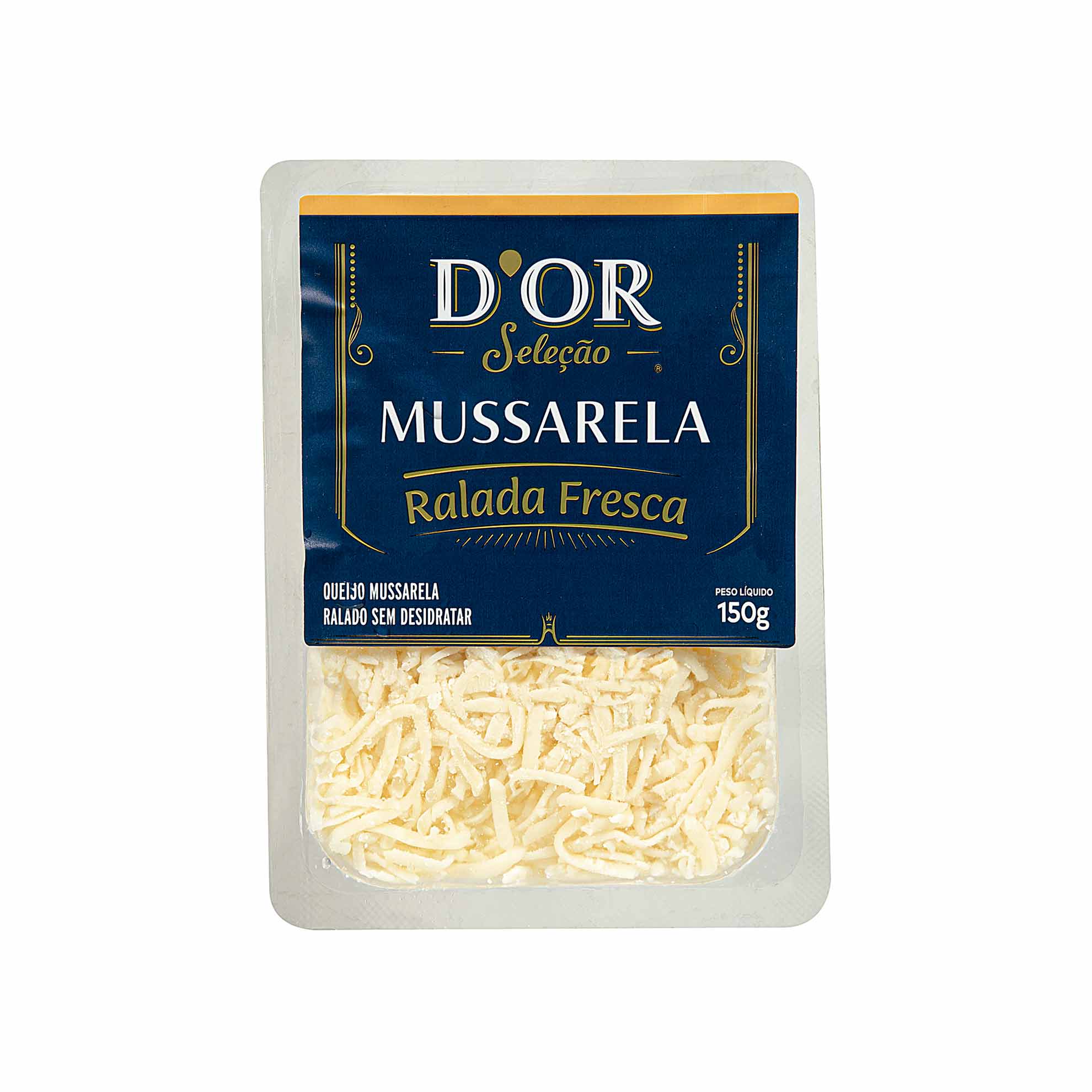 Queijo Mussarela Ralado Fresco D'or Seleção 150g - Zaffari & Bourbon