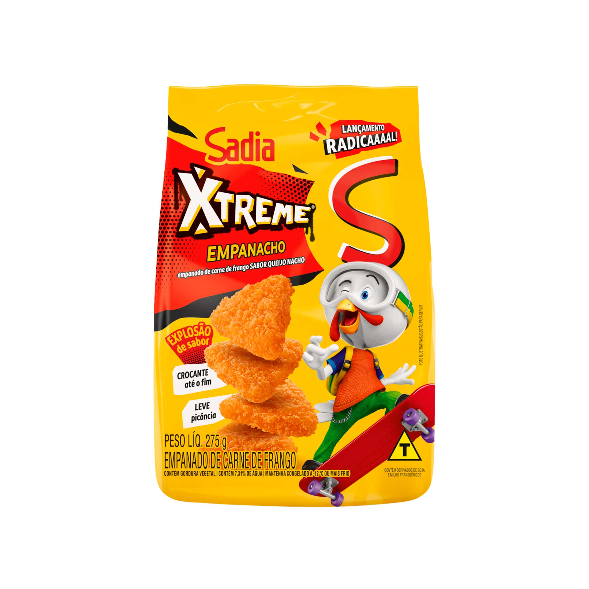 Empanados de Frango sabor Queijo Sadia Xtreme 275g - Zaffari & Bourbon