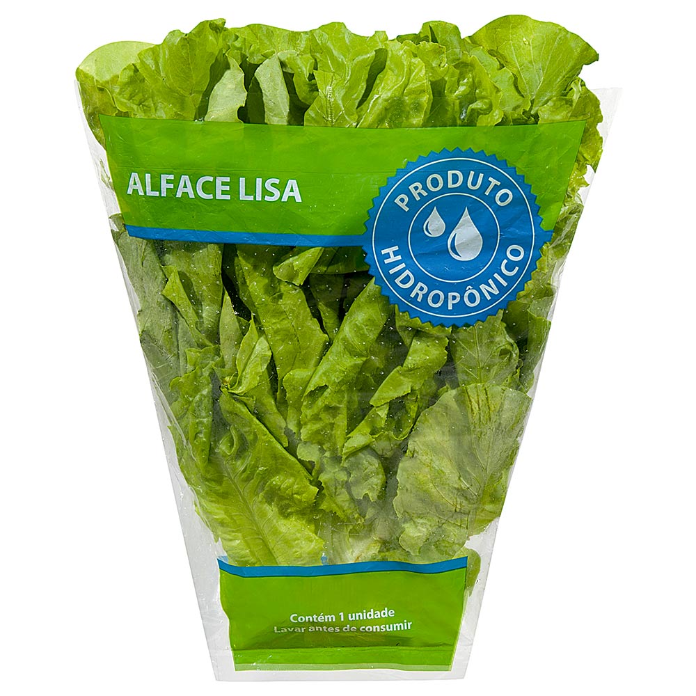 Alface Lisa Hidropônica Unidade - Zaffari
