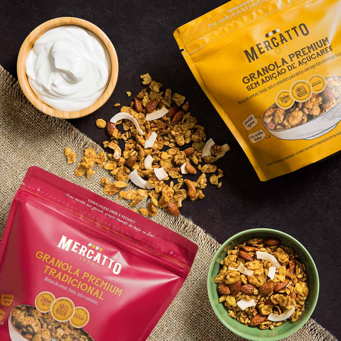Granola Premium Tradicional Mercatto - Zaffari