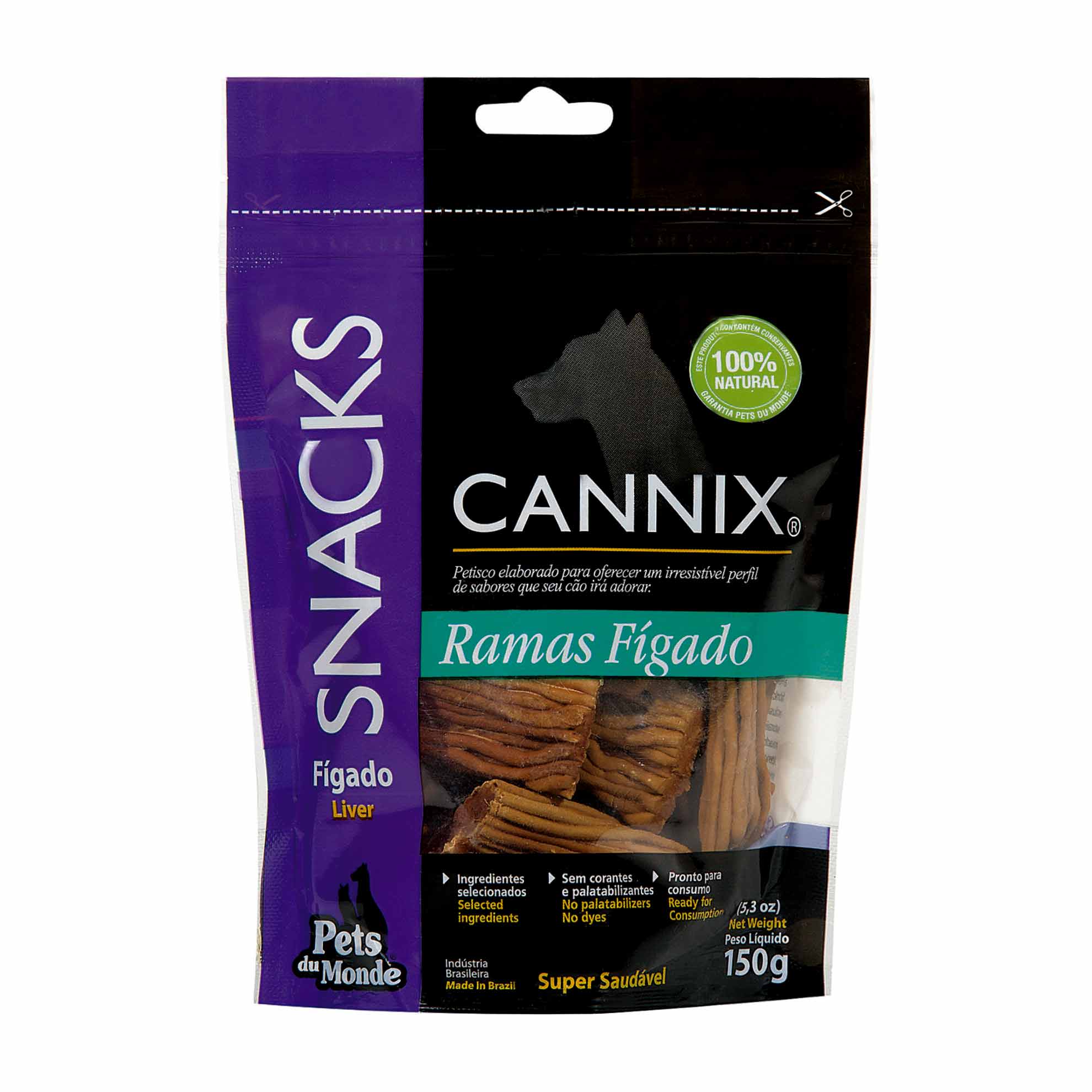 Petisco para Cães Cannix sabor Fígado 150g - Zaffari
