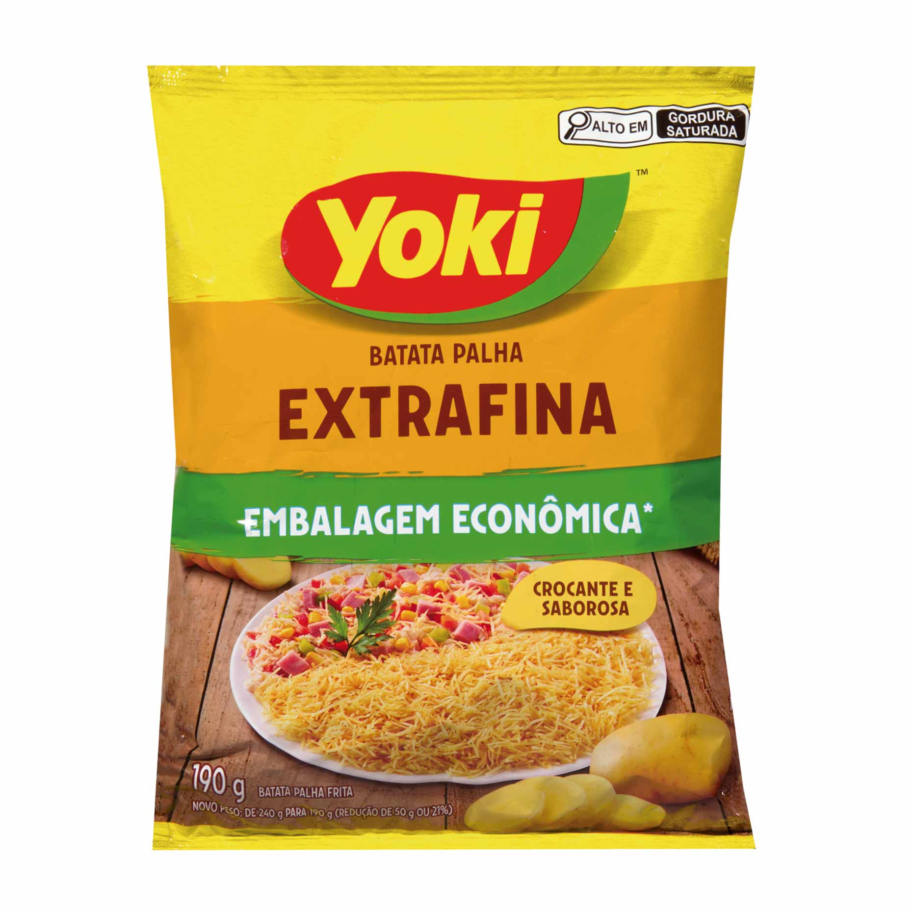 Batata Palha Yoki Extrafina 190g - Zaffari & Bourbon