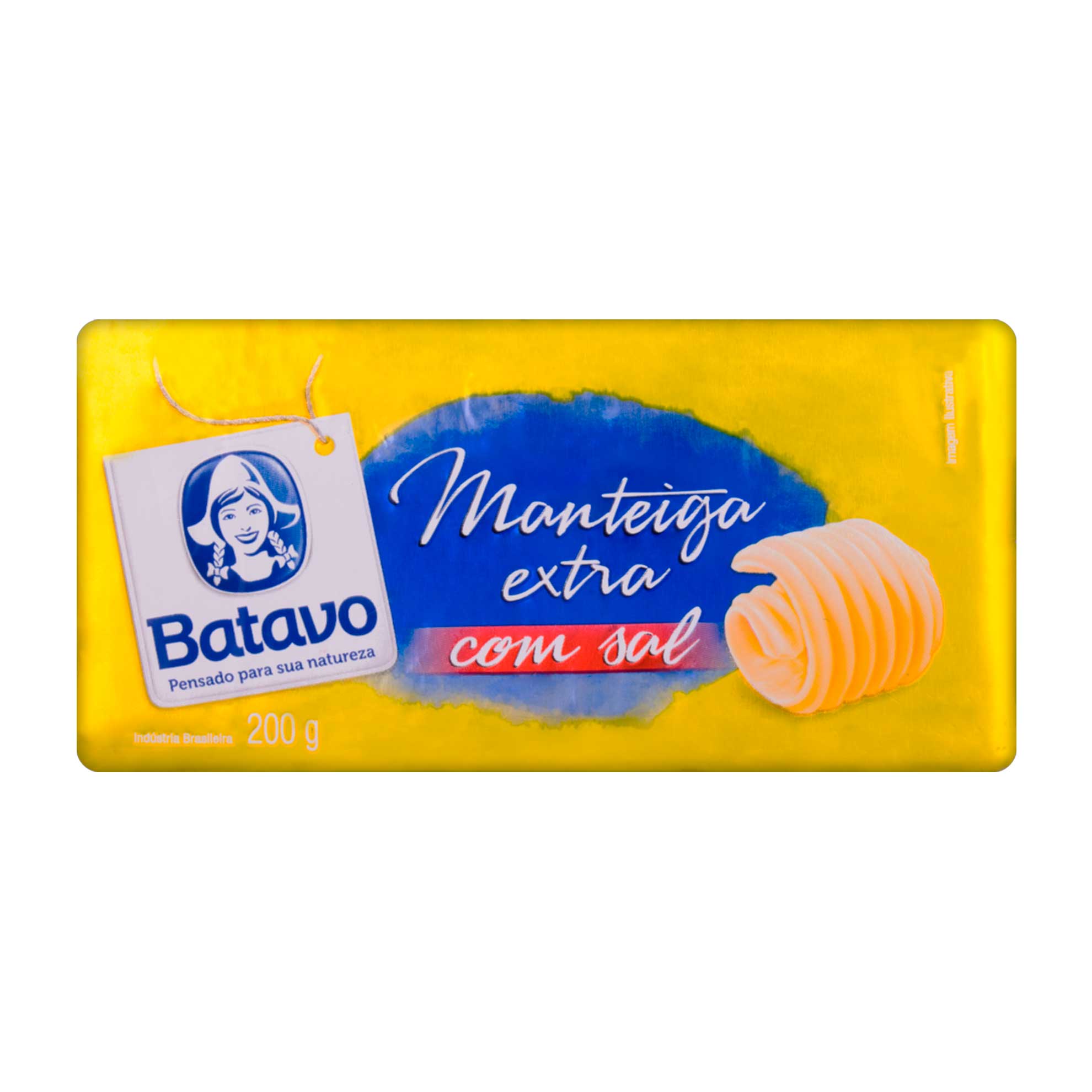 Manteiga com Sal Extra Batavo 200g - Zaffari