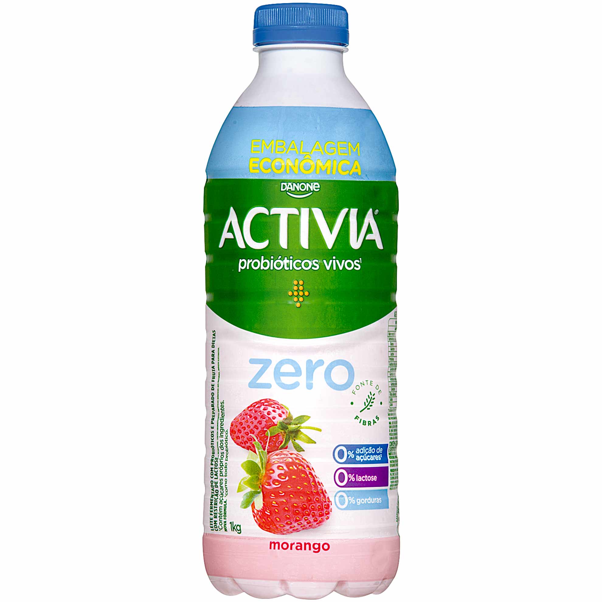 Iogurte Danone Activia Zero sabor Morango 1kg - Zaffari