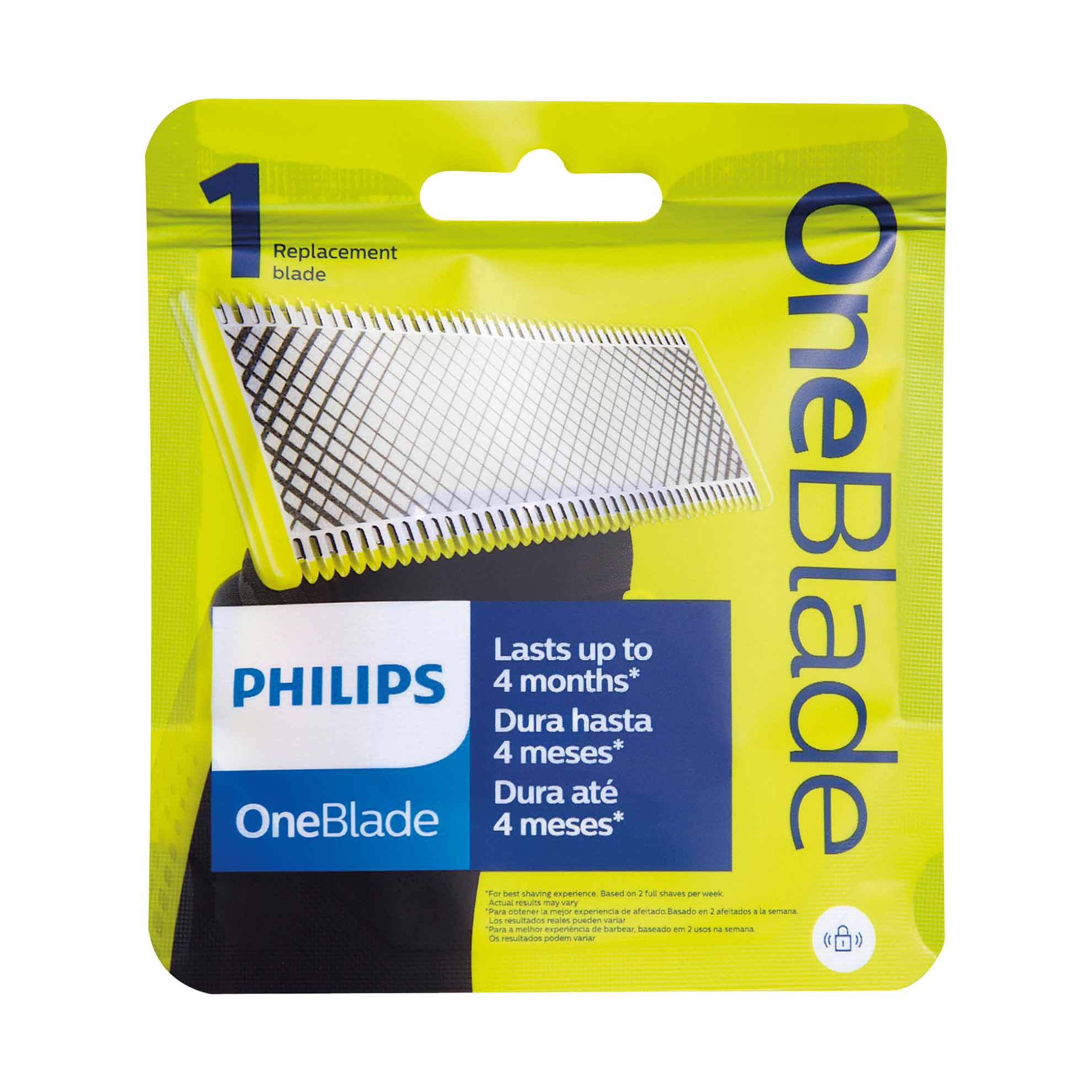 Lâmina de Barbear Philips OneBlade Refil 1 unidade - Zaffari & Bourbon