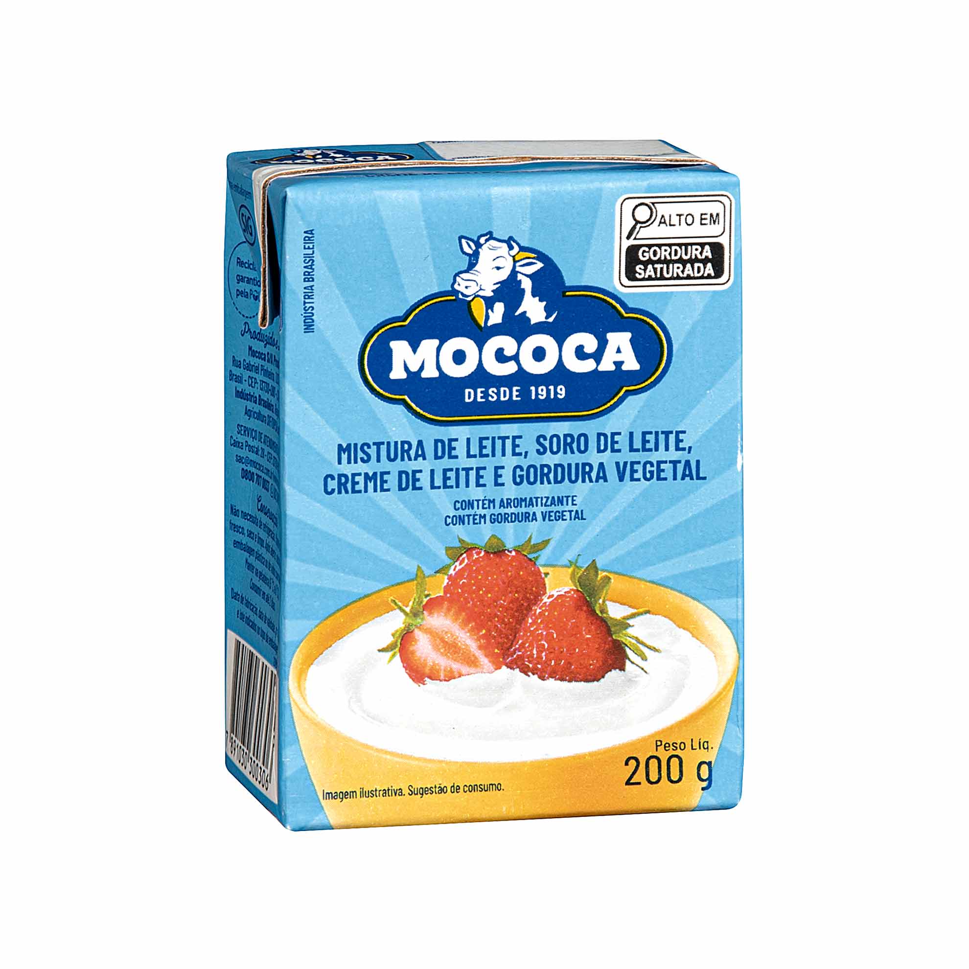 Mistura Láctea Creme Leite Mococa 200g - Zaffari