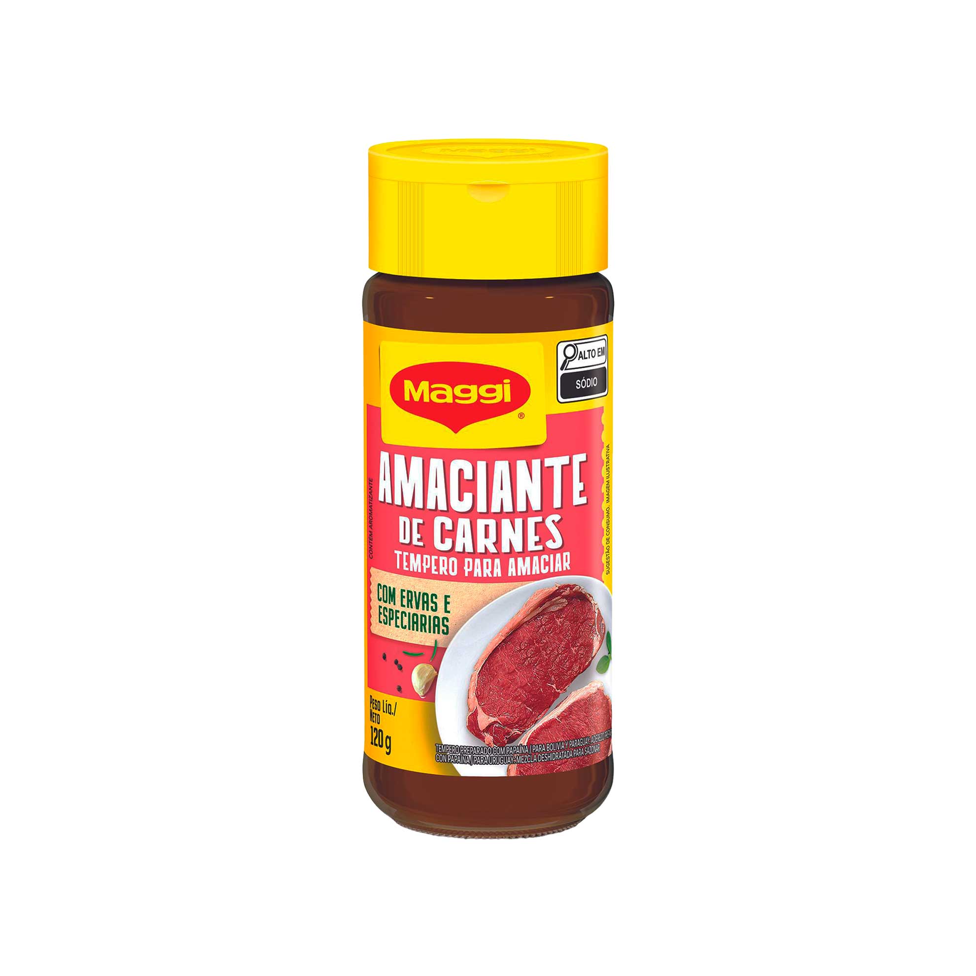Amaciante para Carnes Maggi 120g - Zaffari