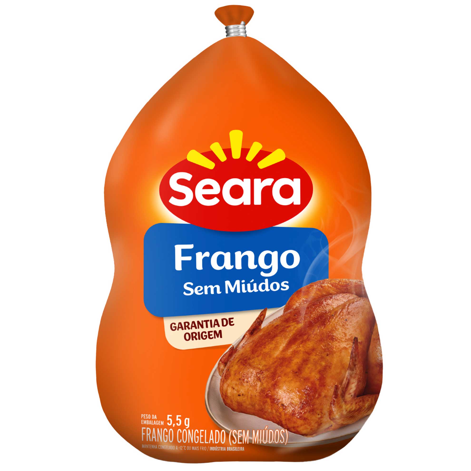 Frango Inteiro Congelado sem Miúdos Seara - Zaffari & Bourbon