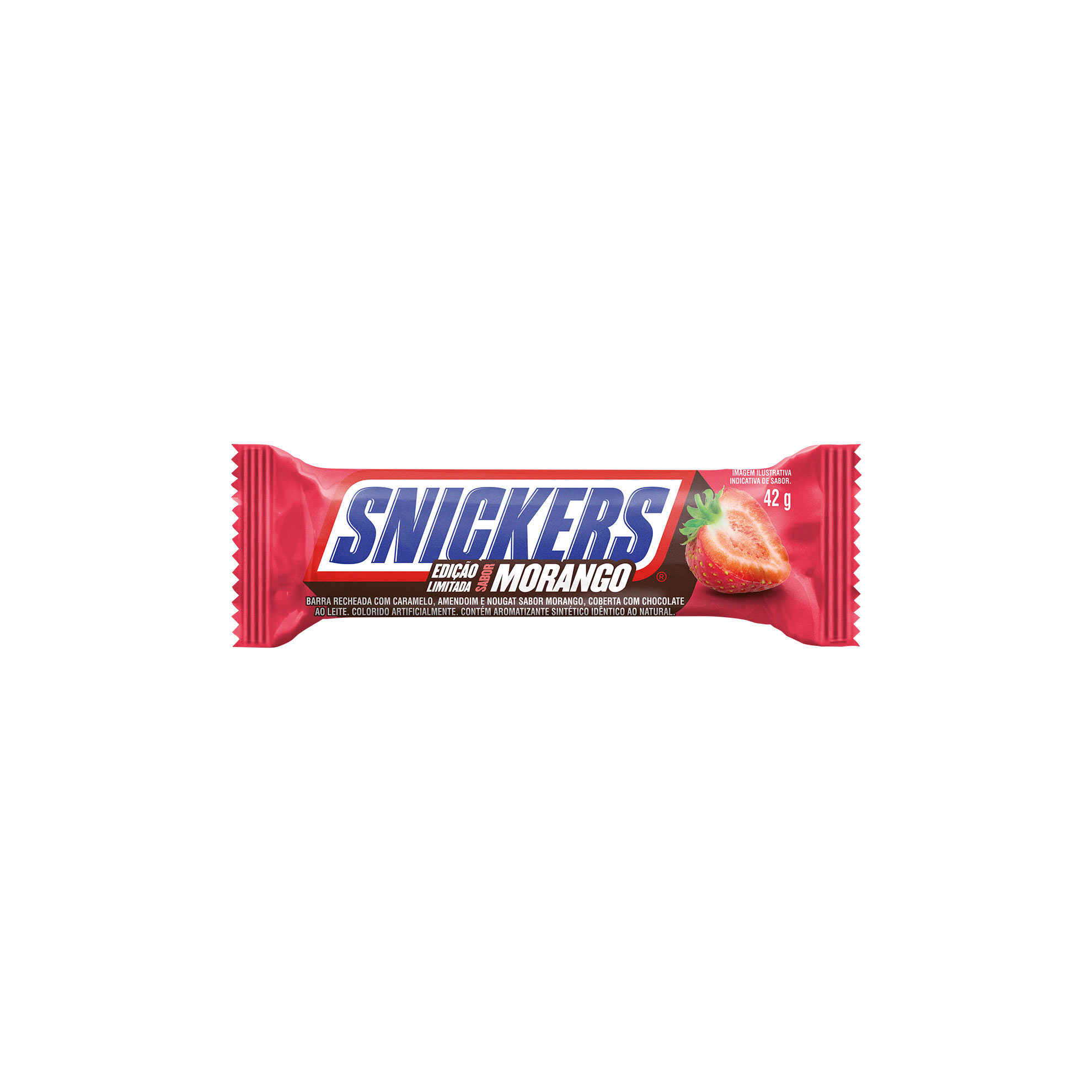 Chocolate Snickers sabor Morango 42g - Zaffari