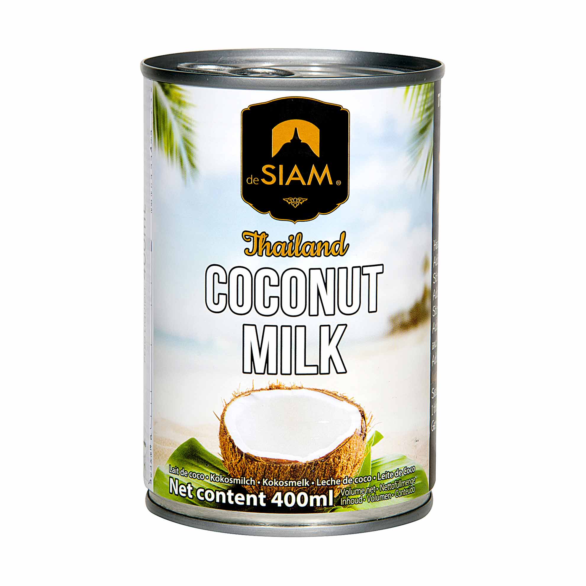 Leite de Coco Desiam 400ml - Zaffari & Bourbon