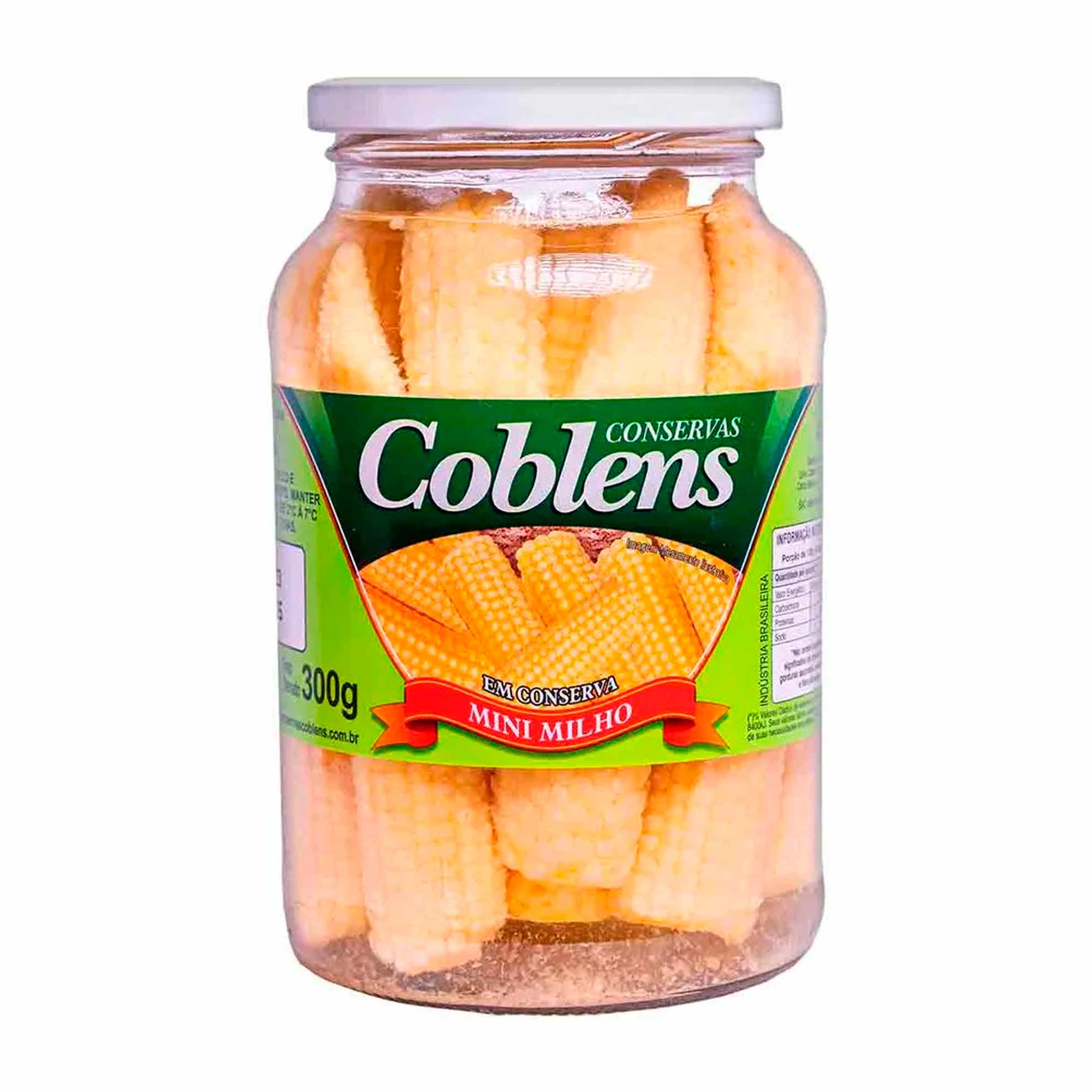 Mini Milho em Conserva Coblens 300g - Zaffari & Bourbon