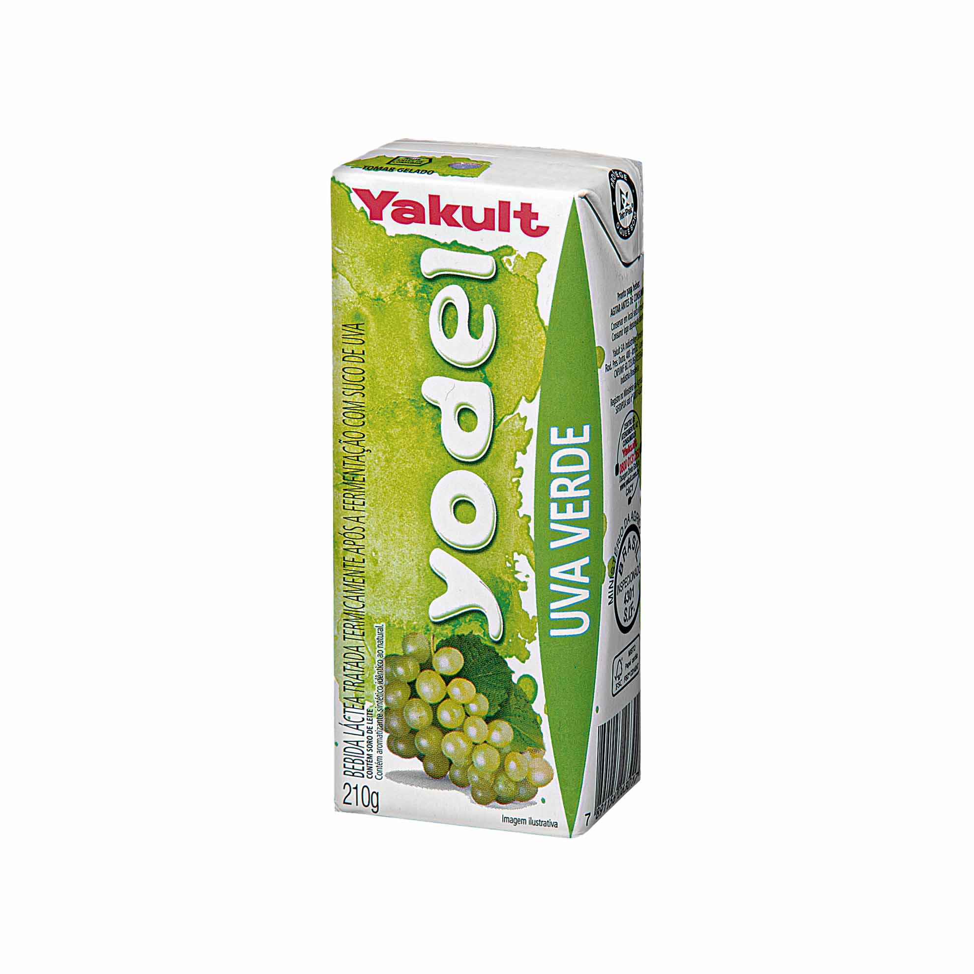 Bebida Láctea Fermentada Yakult sabor Uva Verde 210g - Zaffari