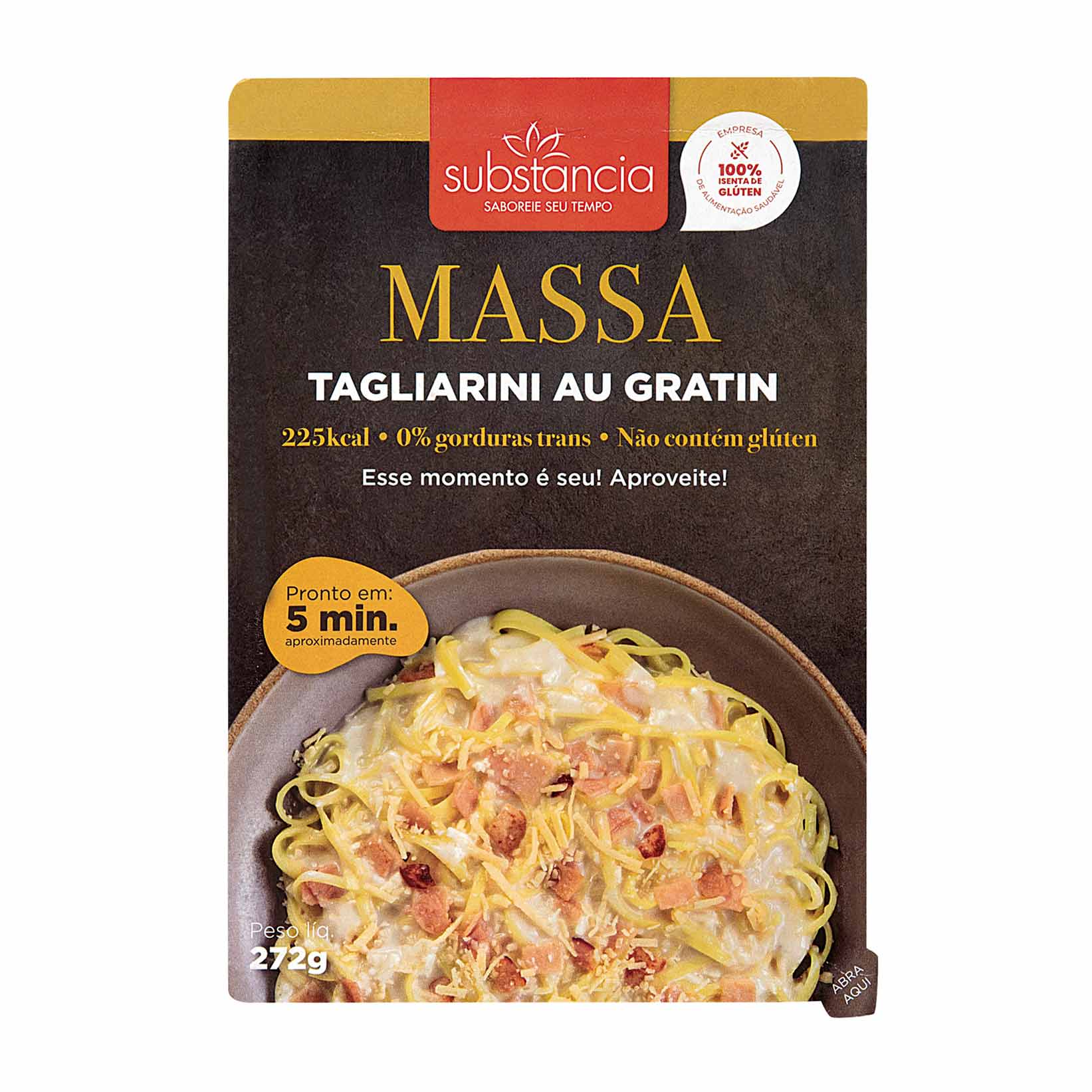 Massa Tagliarini au Gratin Congelada Light Substância 272g - Zaffari ...