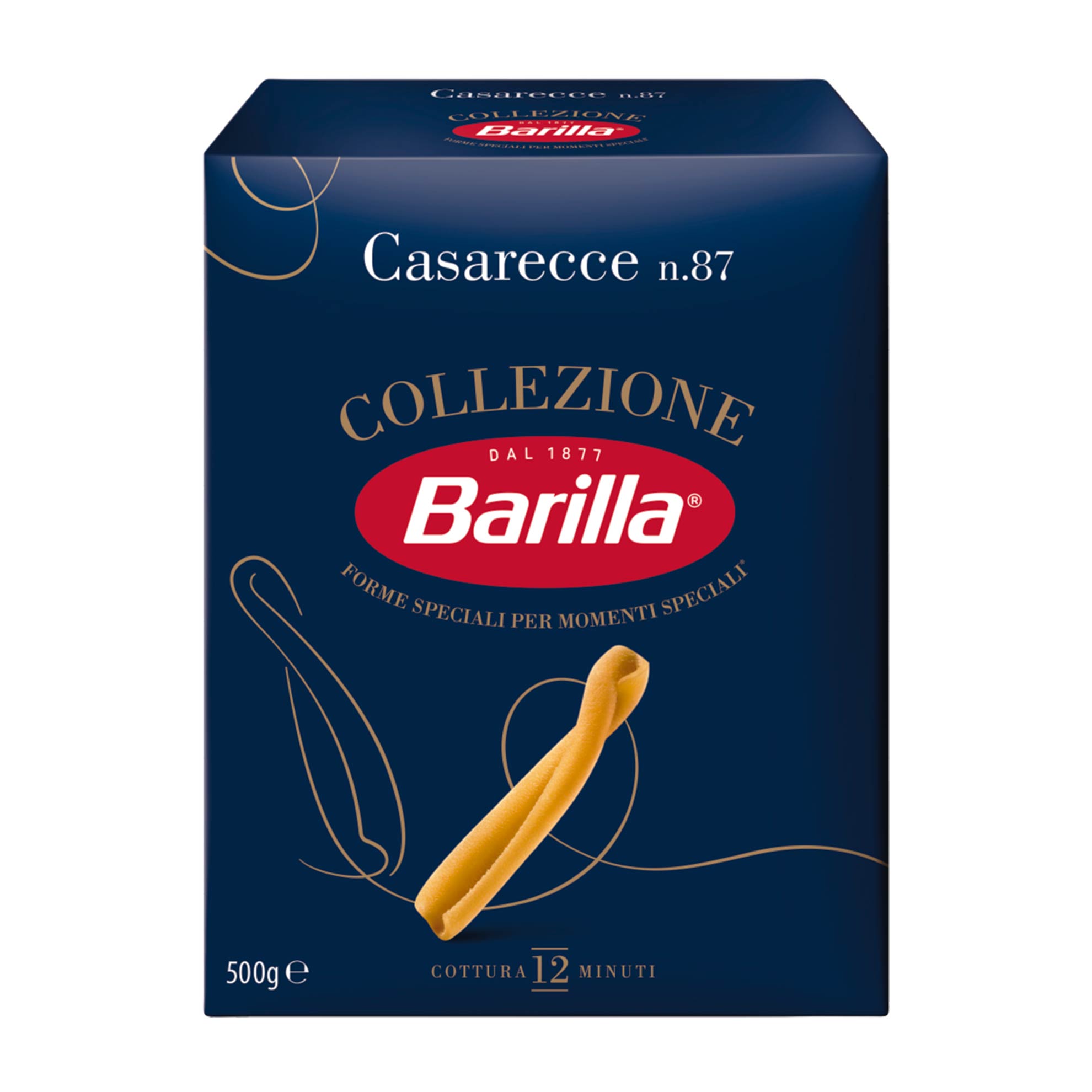 Massa Barilla Casarecce Nº 87 Collezione 500g - Zaffari