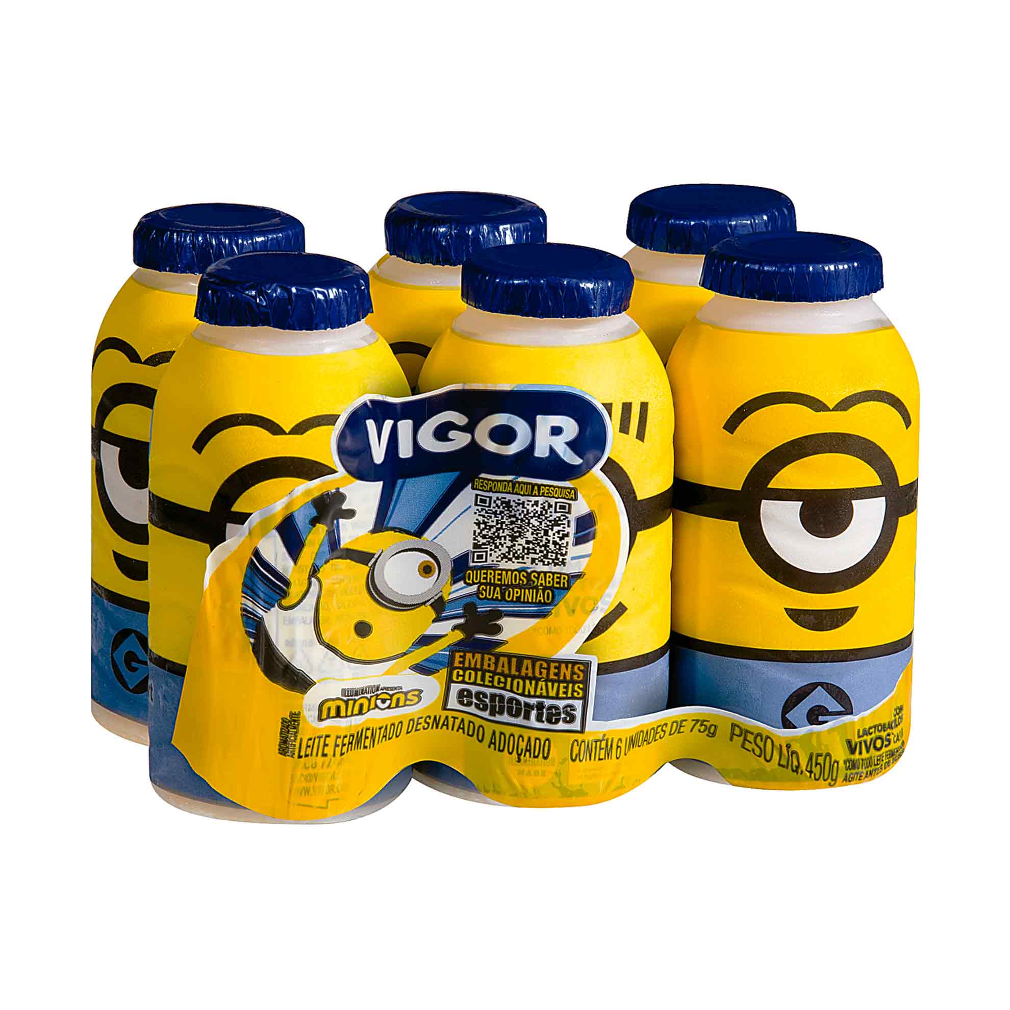 Leite Fermentado Minions Vigor 450g - Zaffari