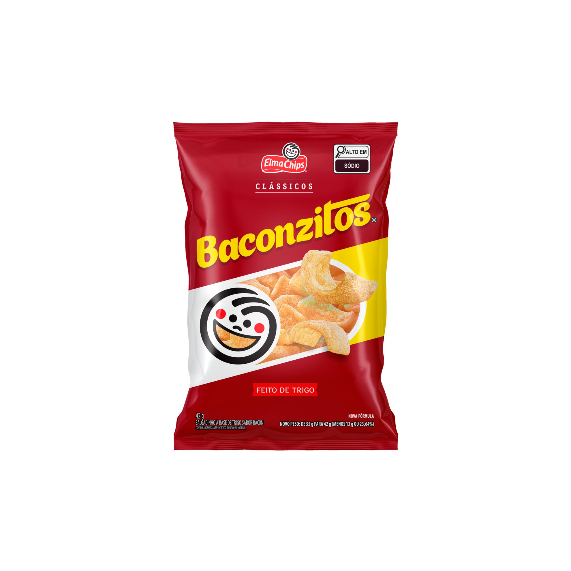 Salgadinho Elma Chips Baconzitos 42g - Zaffari