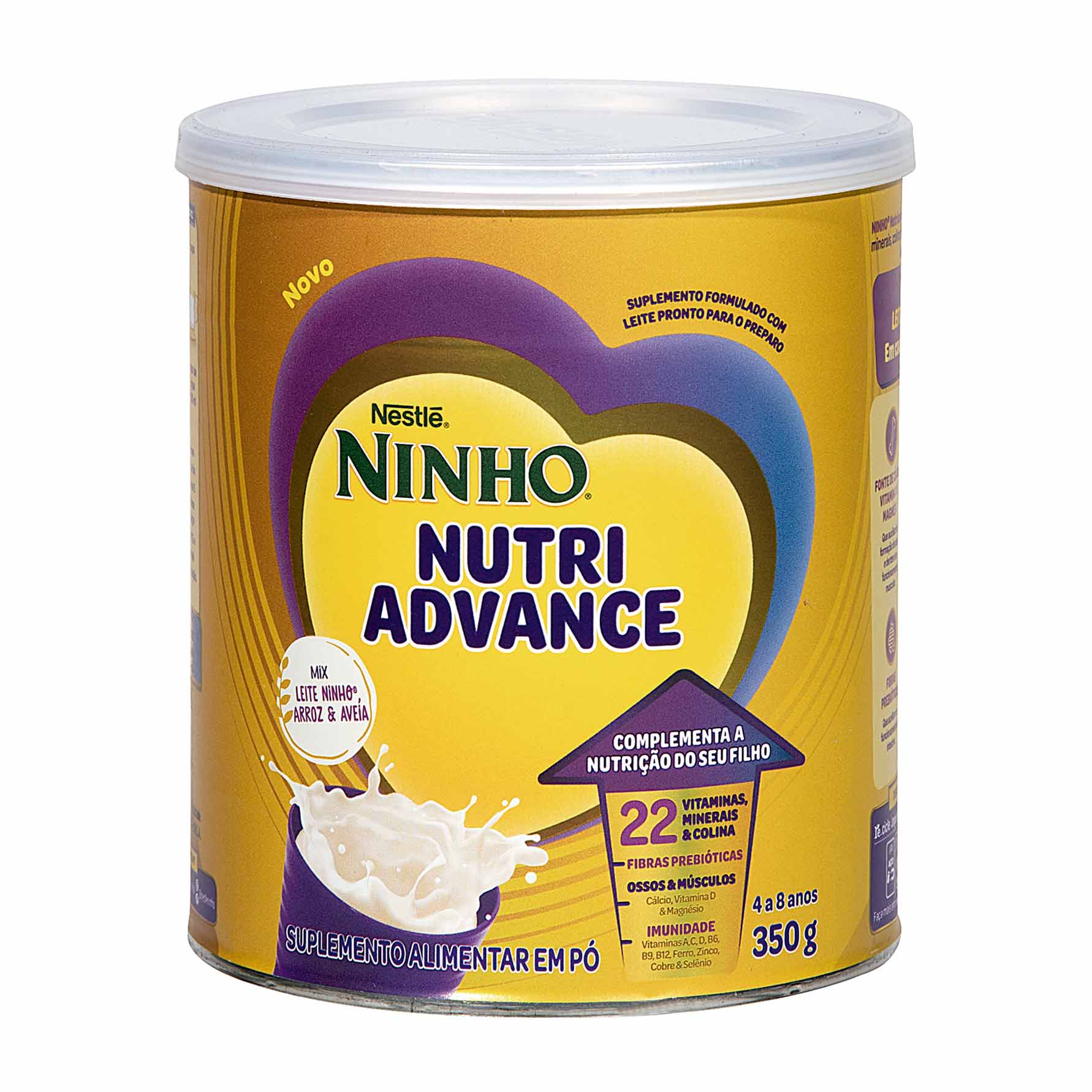 Suplemento Alimentar Nestlé Ninho Nutri Advance 350g - Zaffari