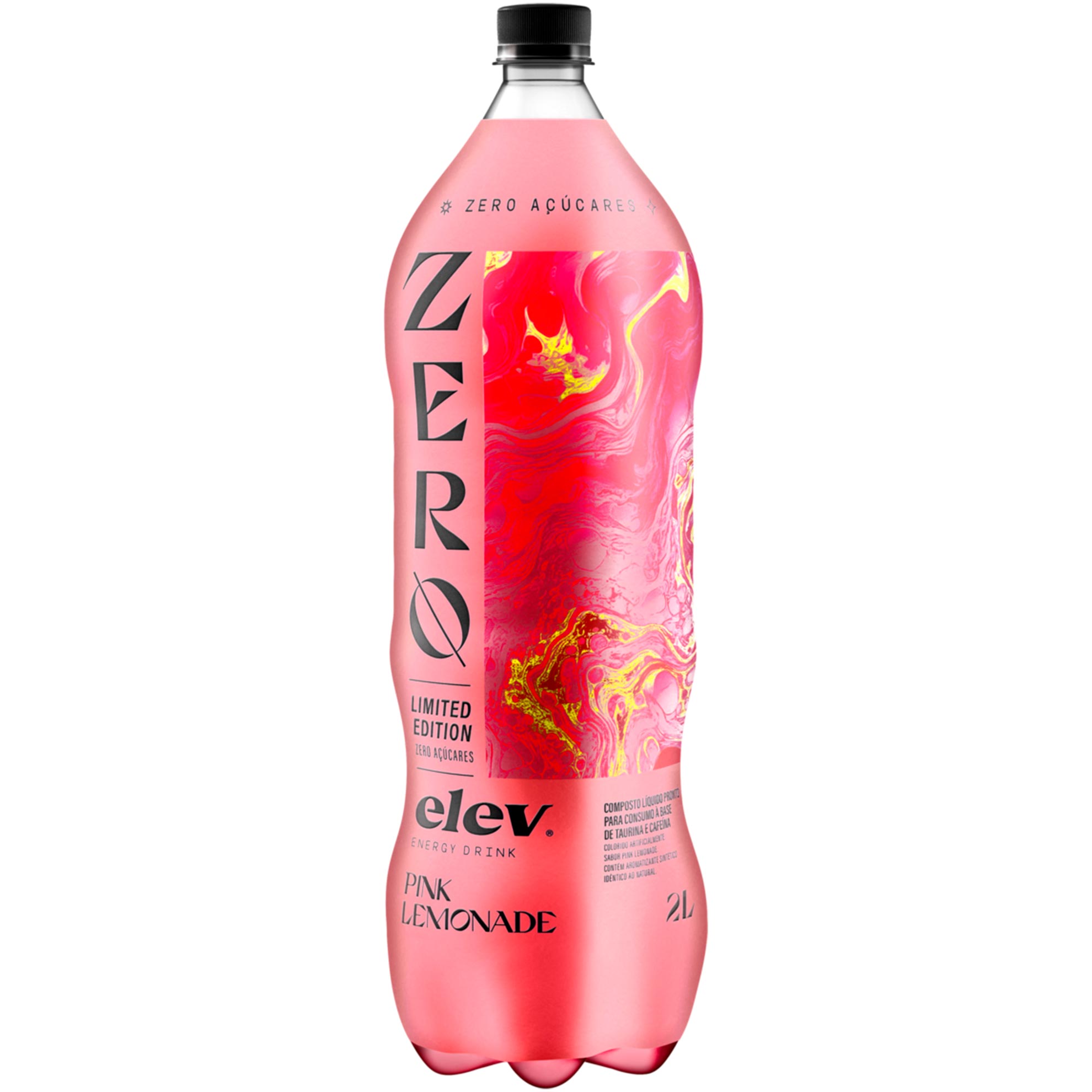 Energético Zero Açúcar Pink Lemonade Elev 2 Litros - Zaffari