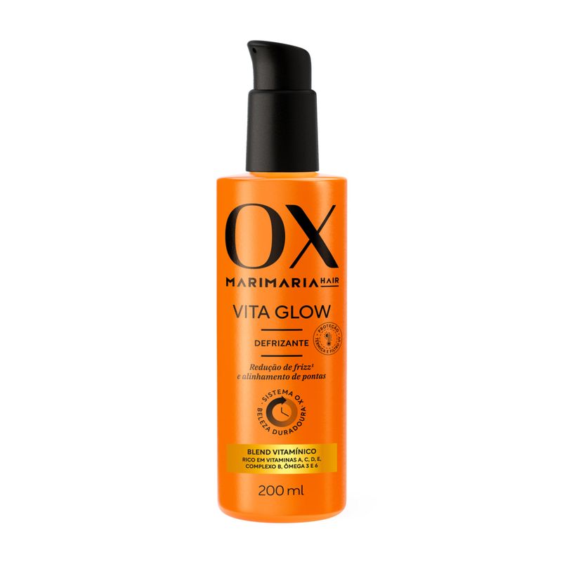 Defrizante OX Vita Glow Mari Maria Hair 200ml - Zaffari